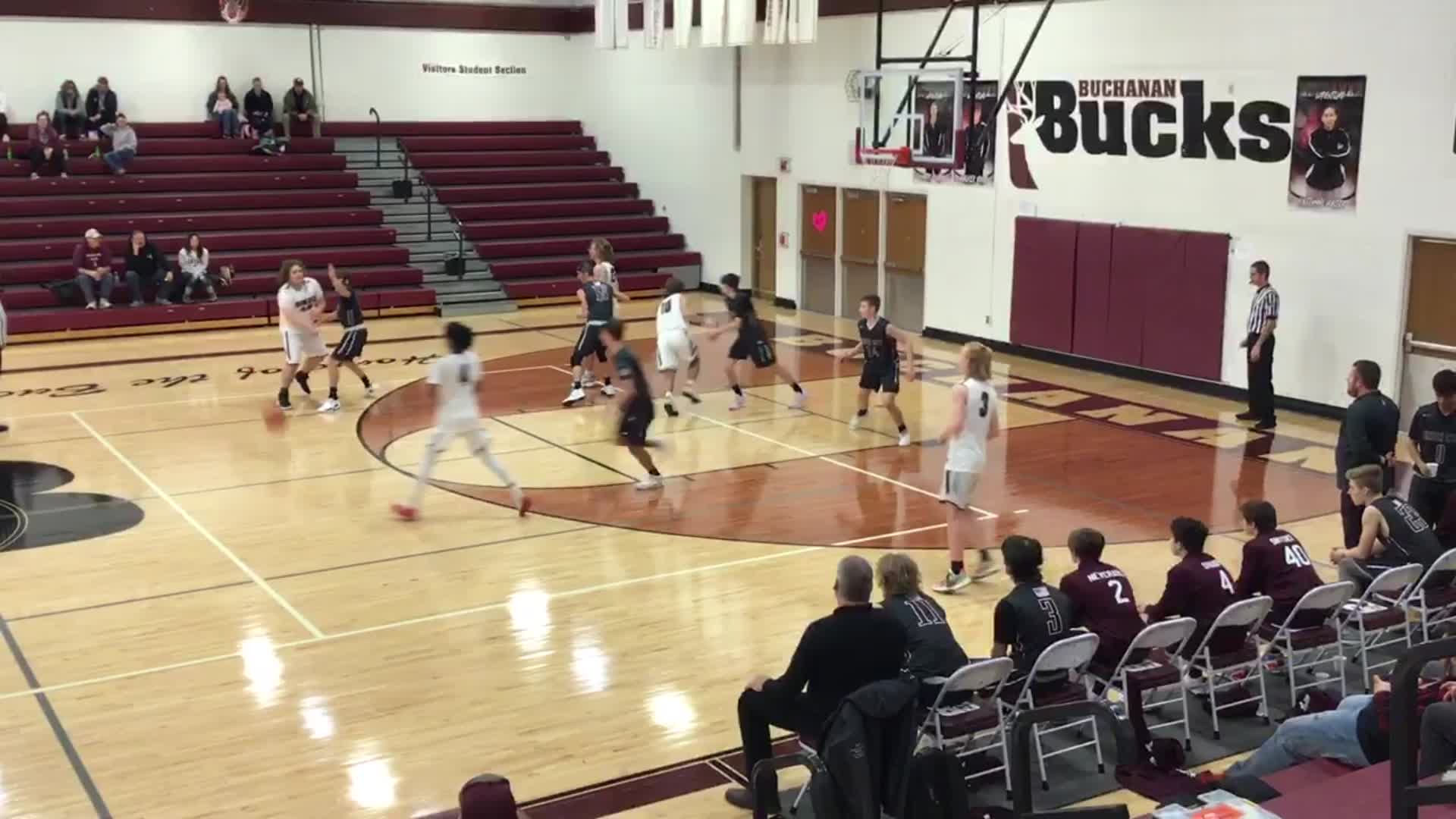 Buchanan JV Boys - Jeremy Zehr highlights - Hudl