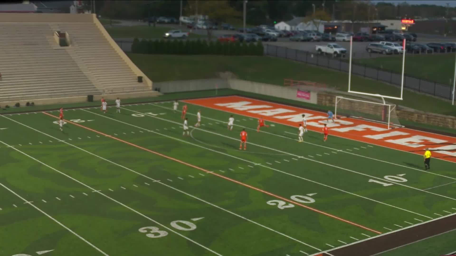 Mansfield vs Marion Harding High School - Aiden Henry highlights - Hudl