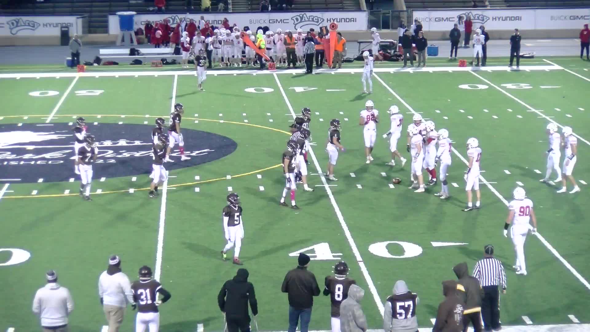 Benet Academy - Mike Brow highlights - Hudl