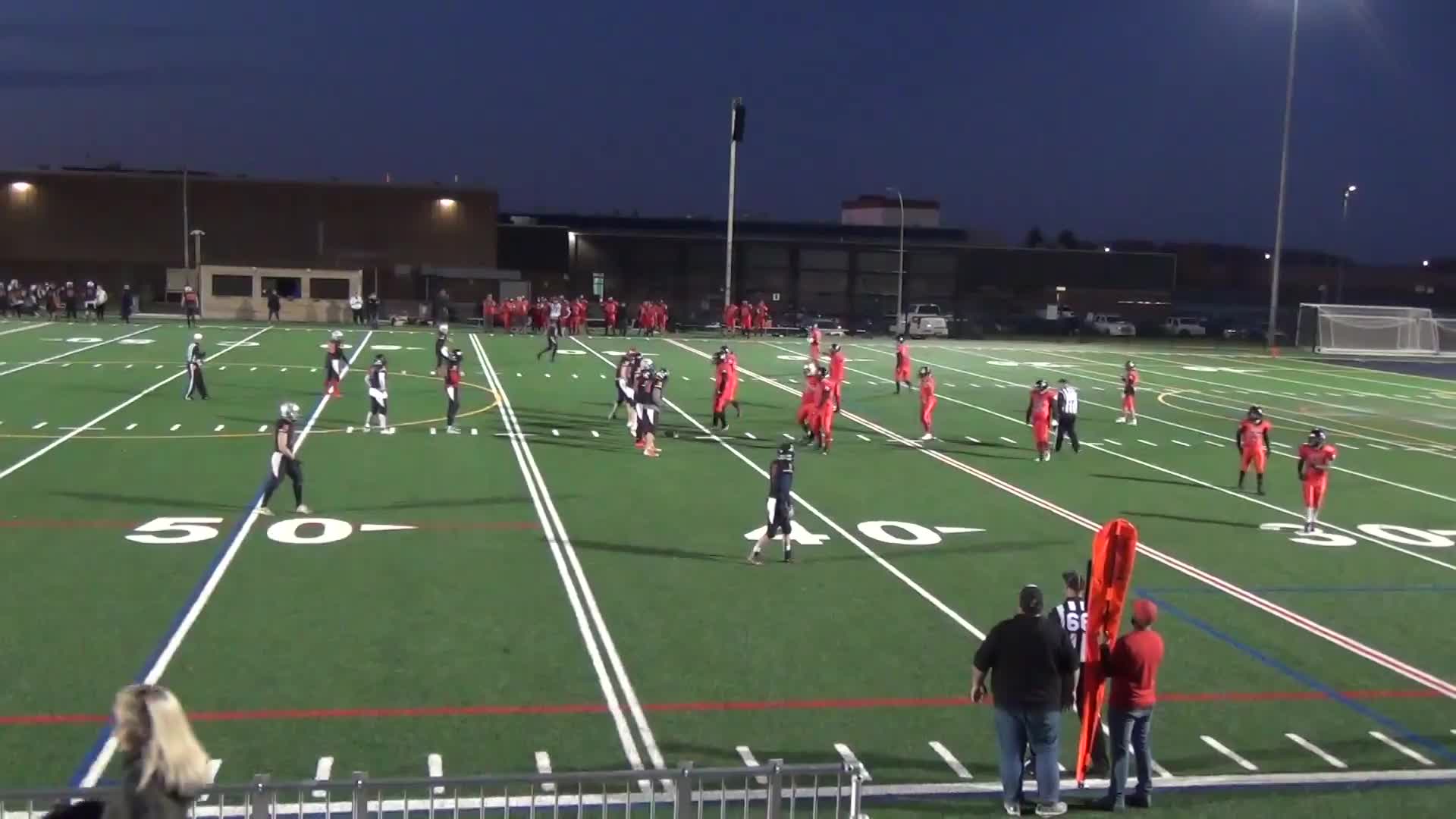Week 11 - Mustangs vs Mercenaires - Thomas Forget highlights - Hudl