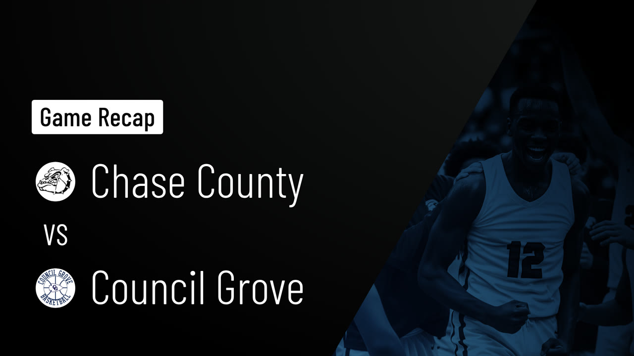 Chase County vs Council Grove Game Highlights - Dec. 11, 2025 - Chase ...
