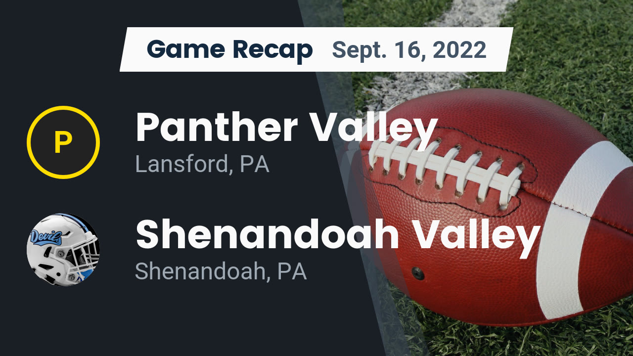 Panther Valley (Lansford, PA) High School Sports - Football, Basketball ...