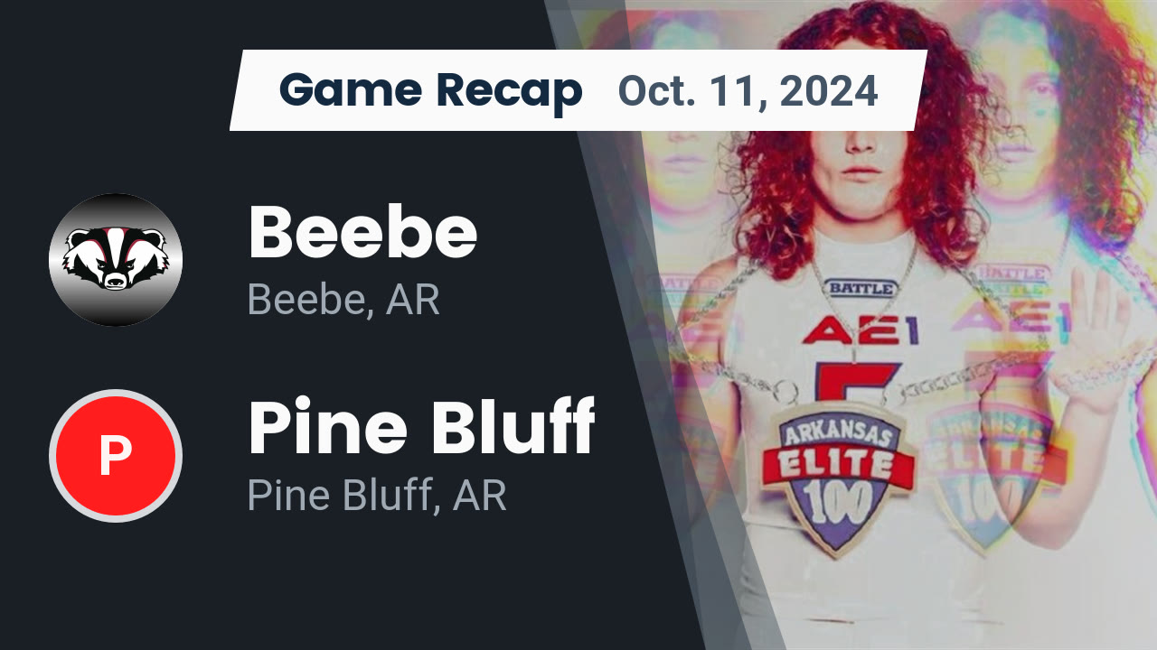 Recap: Beebe vs. Pine Bluff 2024 - Beebe High School highlights - Hudl