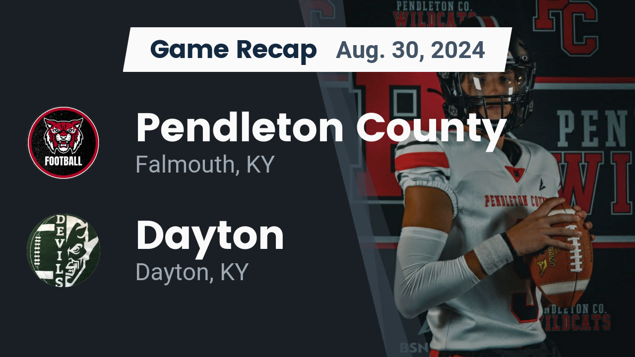 Recap: Pendleton County vs. Dayton 2024 - Pendleton County highlights - Hudl