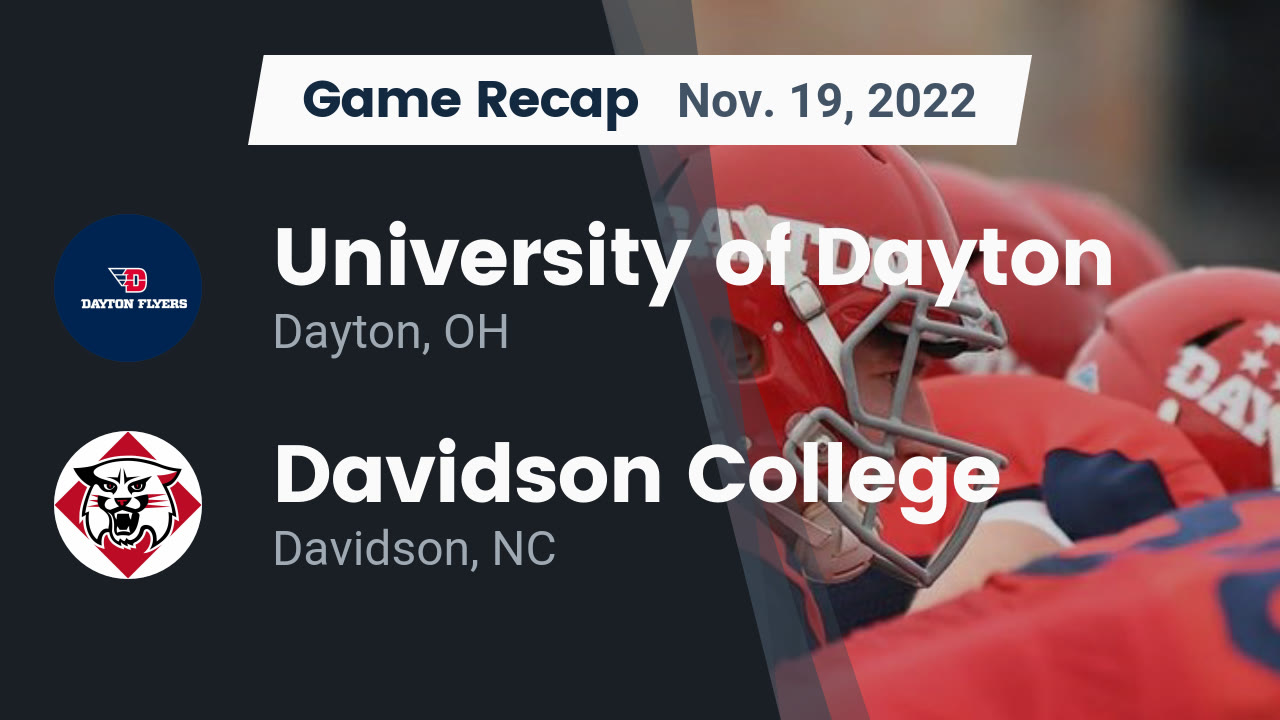 Recap: University of Dayton vs. Davidson College 2022 - University of ...