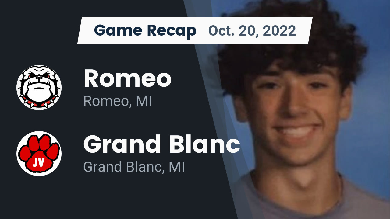 Recap: Romeo vs. Grand Blanc 2022 - Romeo High School highlights - Hudl