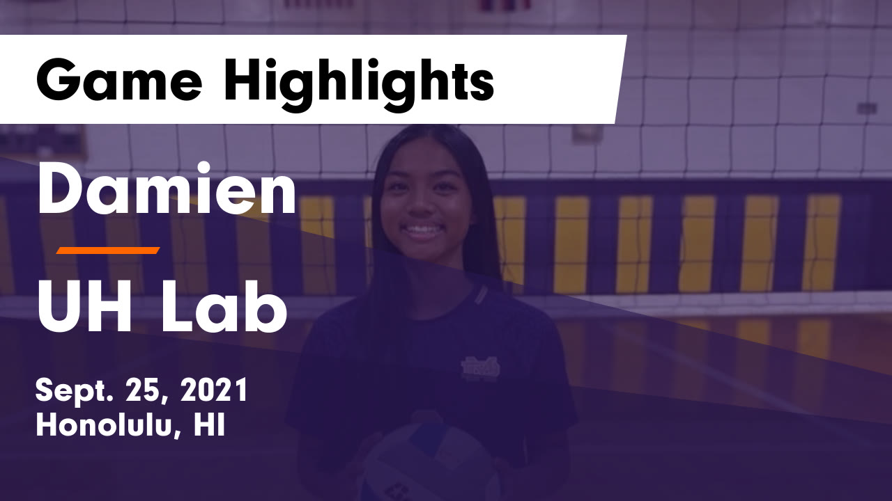 Damien vs UH Lab Game Highlights - Sept. 25, 2021 - Damien High School ...