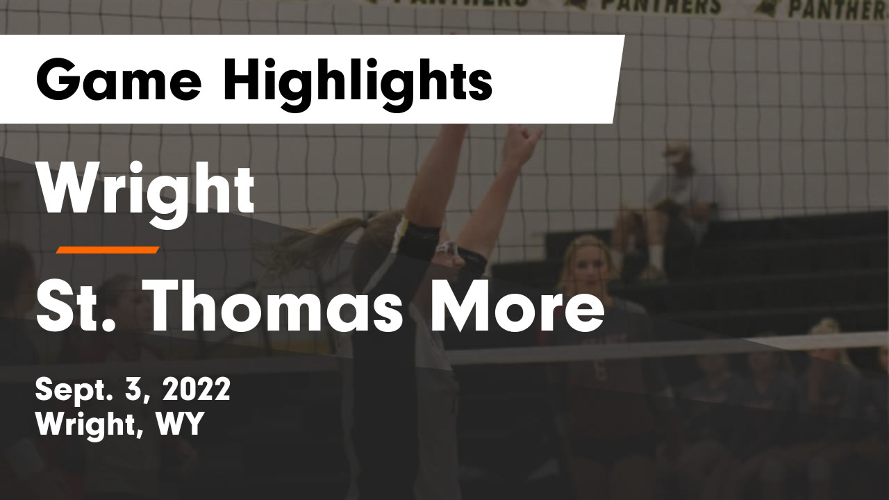 Wright vs St. Thomas More Game Highlights - Sept. 3, 2022 - Wright High School highlights - Hudl