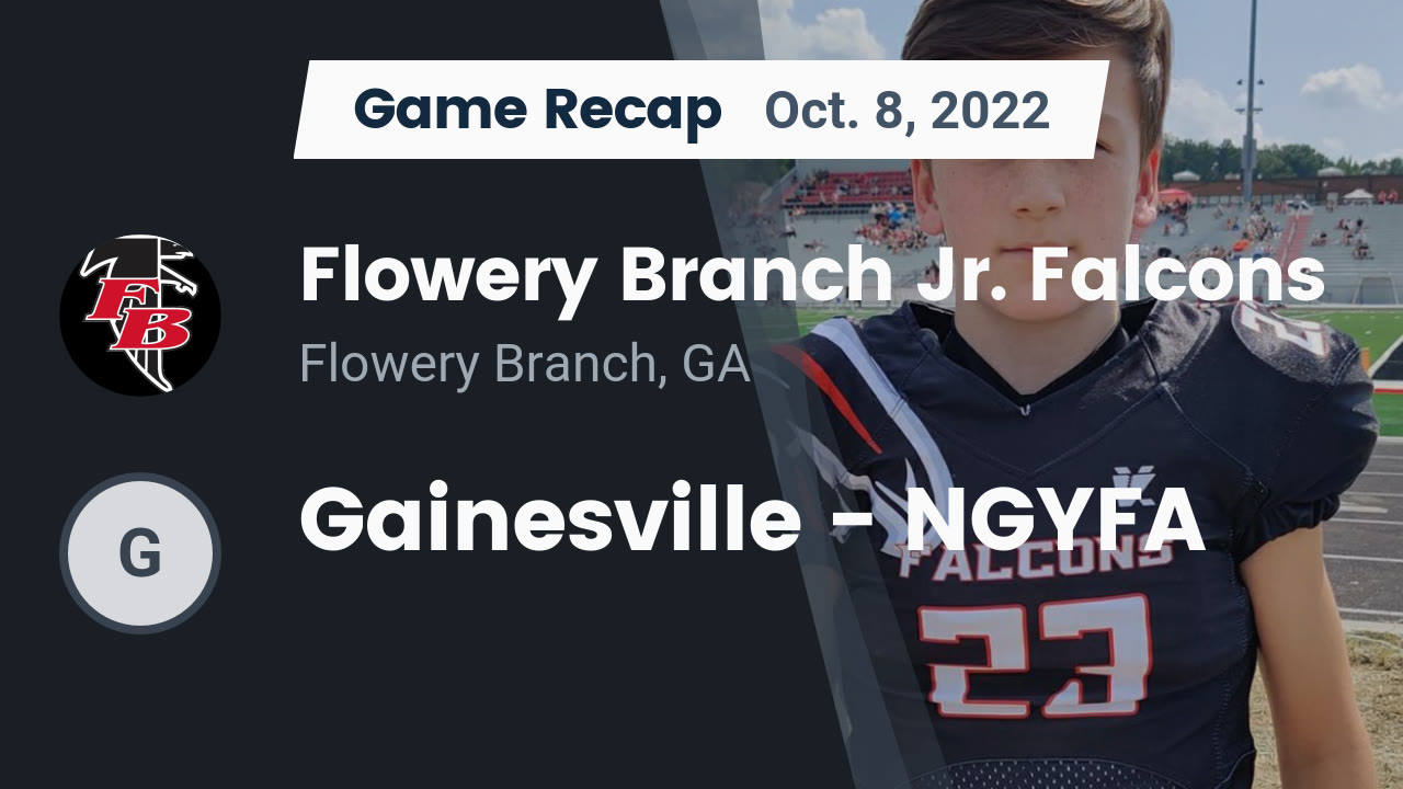 Recap: Flowery Branch Jr. Falcons vs. Gainesville - NGYFA 2022 ...