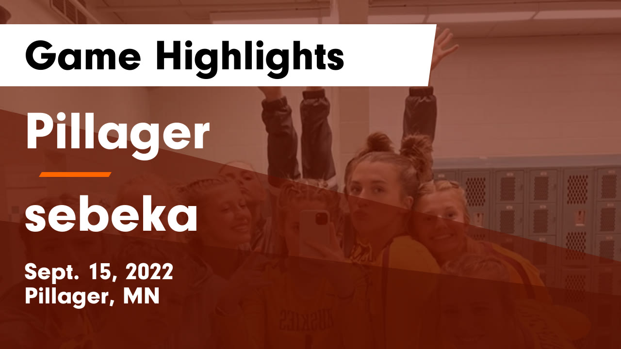 Pillager vs sebeka Game Highlights - Sept. 15, 2022 - Pillager ...