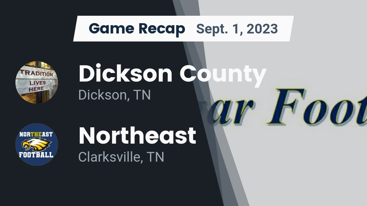Dickson County (Dickson, TN) High School Sports - Football, Basketball ...