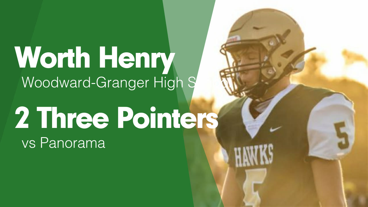 2 Three Pointers vs Panorama - Worth Henry highlights - Hudl