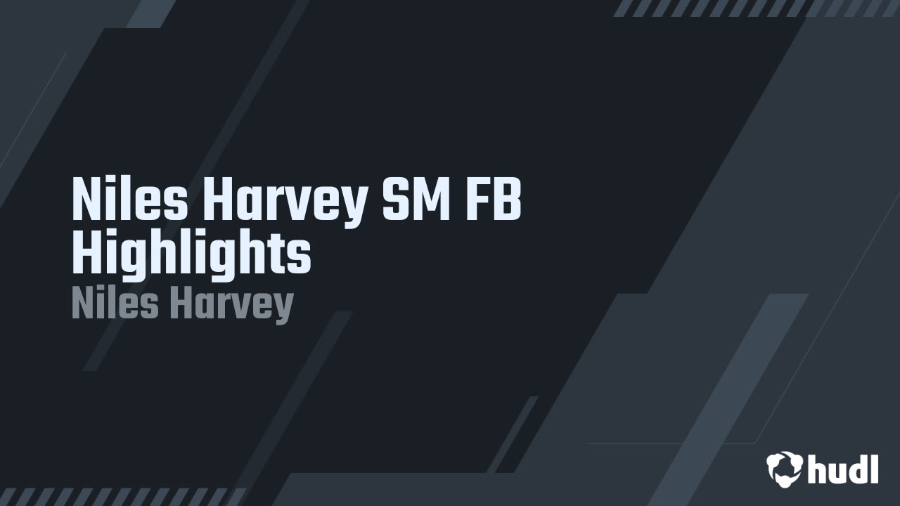 Niles Harvey SM FB Highlights - Niles Harvey highlights - Hudl