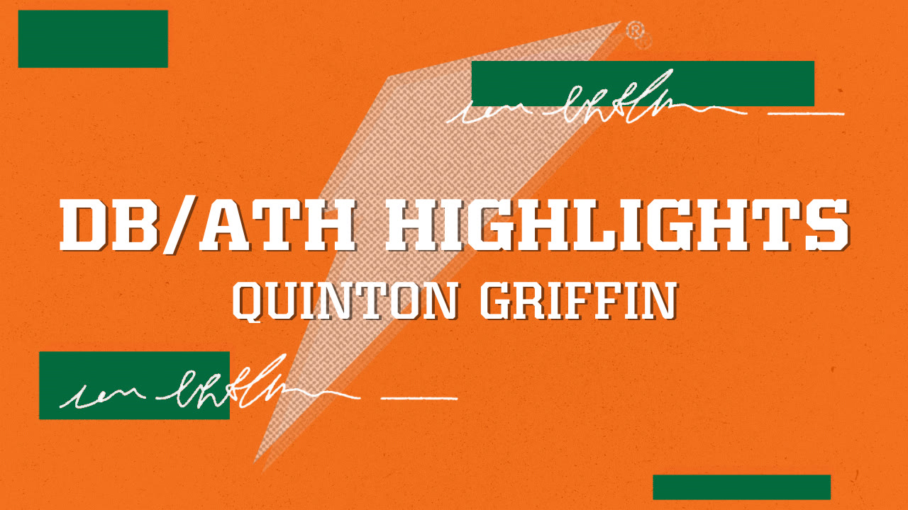 DB/ATH Highlights - Quinton Griffin highlights - Hudl
