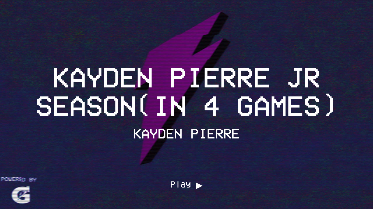 Kayden Pierre Jr Season(in 4 games) - Kayden Pierre highlights - Hudl