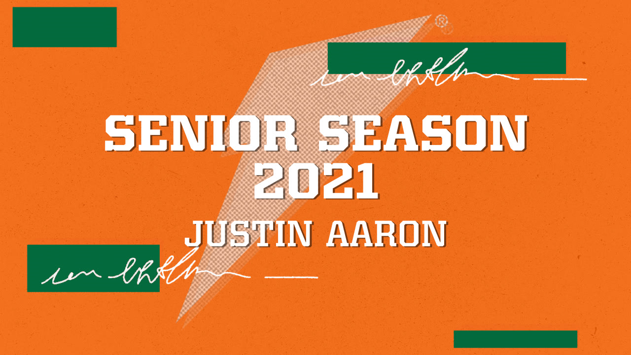 Senior Season 2021 - Justin Aaron highlights - Hudl