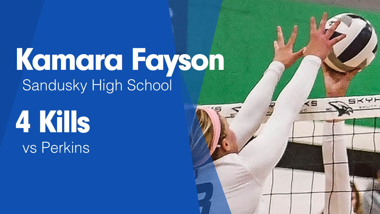 4 Kills vs Perkins - Kamara Fayson highlights - Hudl