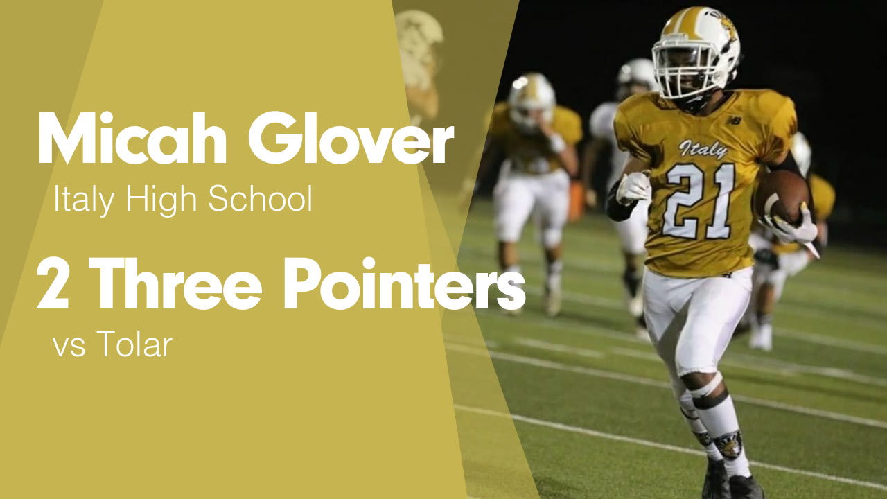 2 Three Pointers vs Tolar - Micah Glover highlights - Hudl
