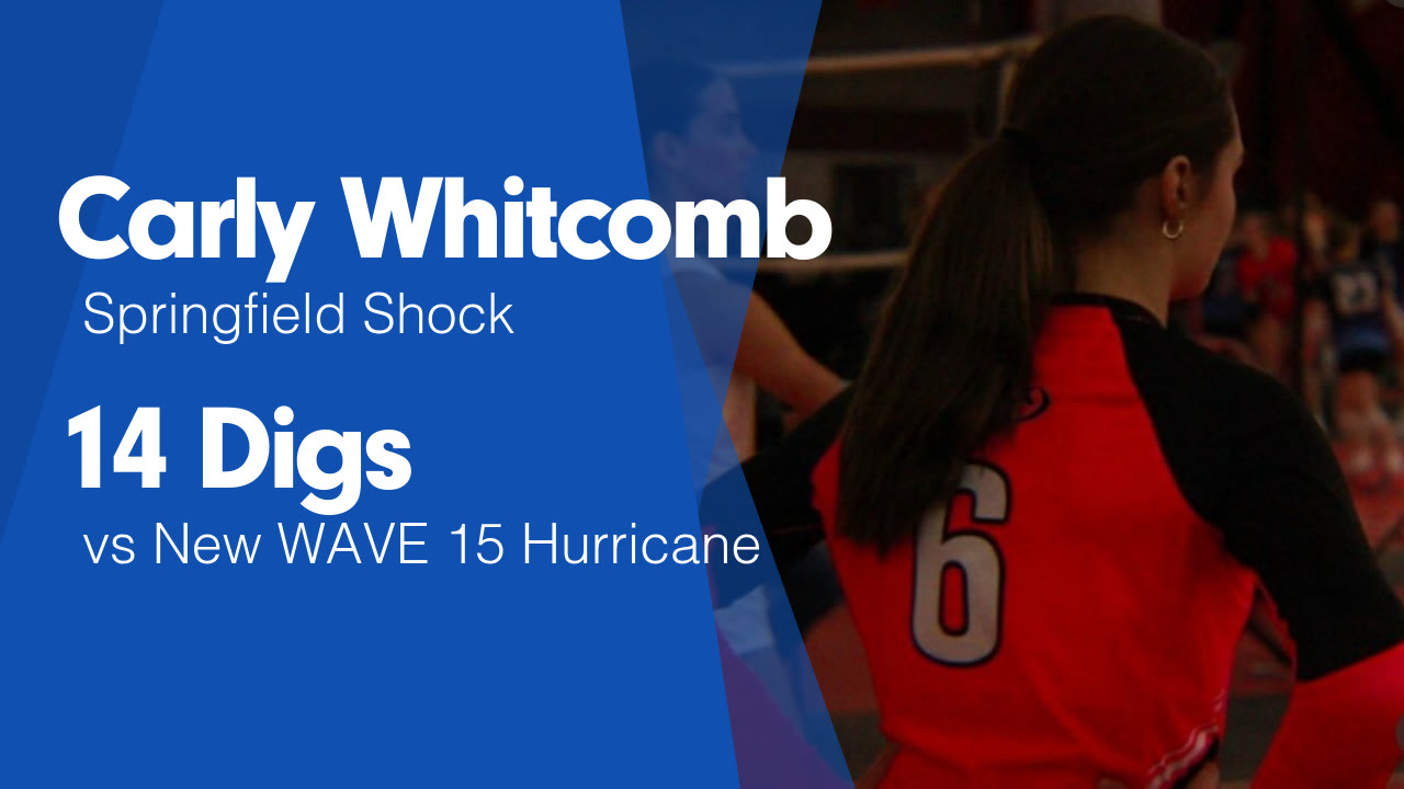 14 Digs vs New WAVE 15 Hurricane - Coach Whitcomb highlights - Hudl