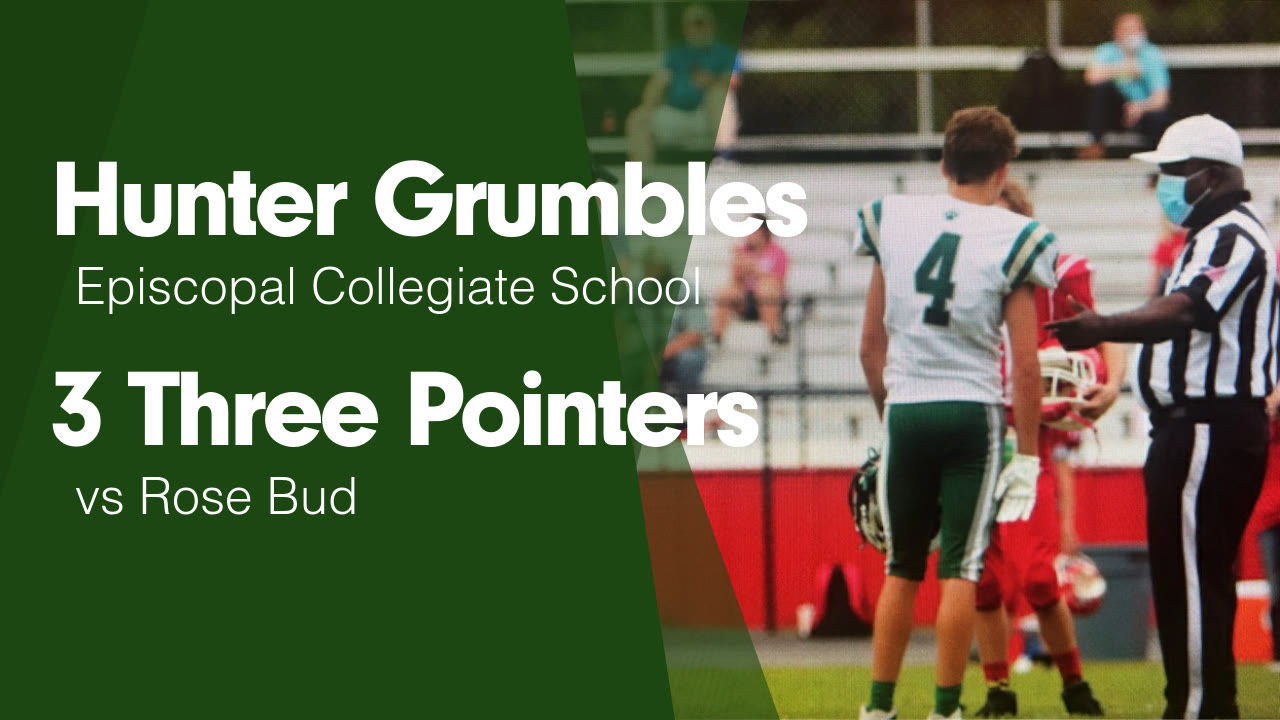 3 Three Pointers vs Rose Bud - Hunter Grumbles highlights - Hudl