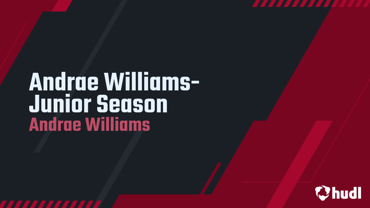 Andrae Williams- Junior Season - Andrae Williams highlights - Hudl