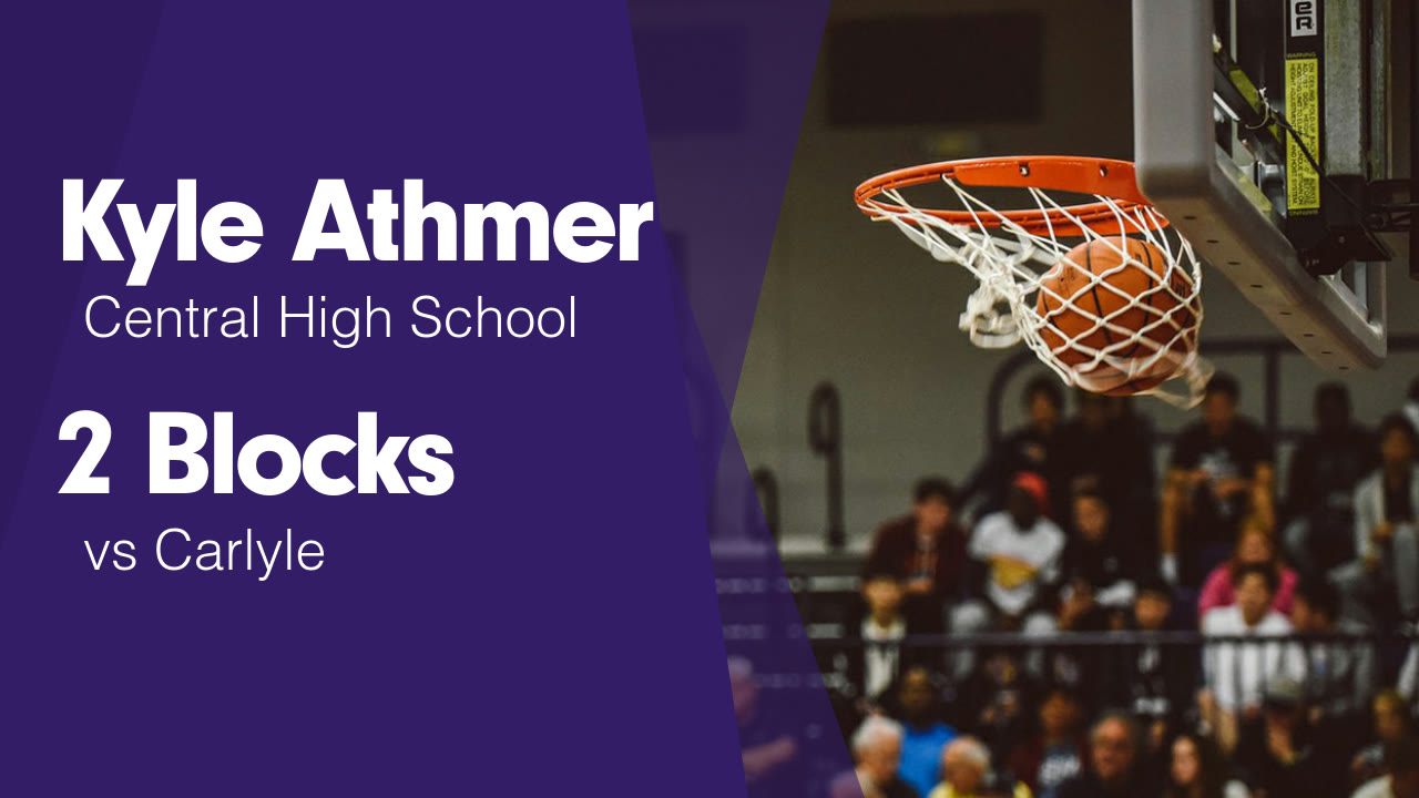 2 Blocks vs Carlyle - Kyle Athmer highlights - Hudl