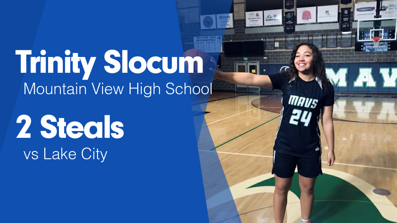 2 Steals vs Lake City - Trinity Slocum highlights - Hudl