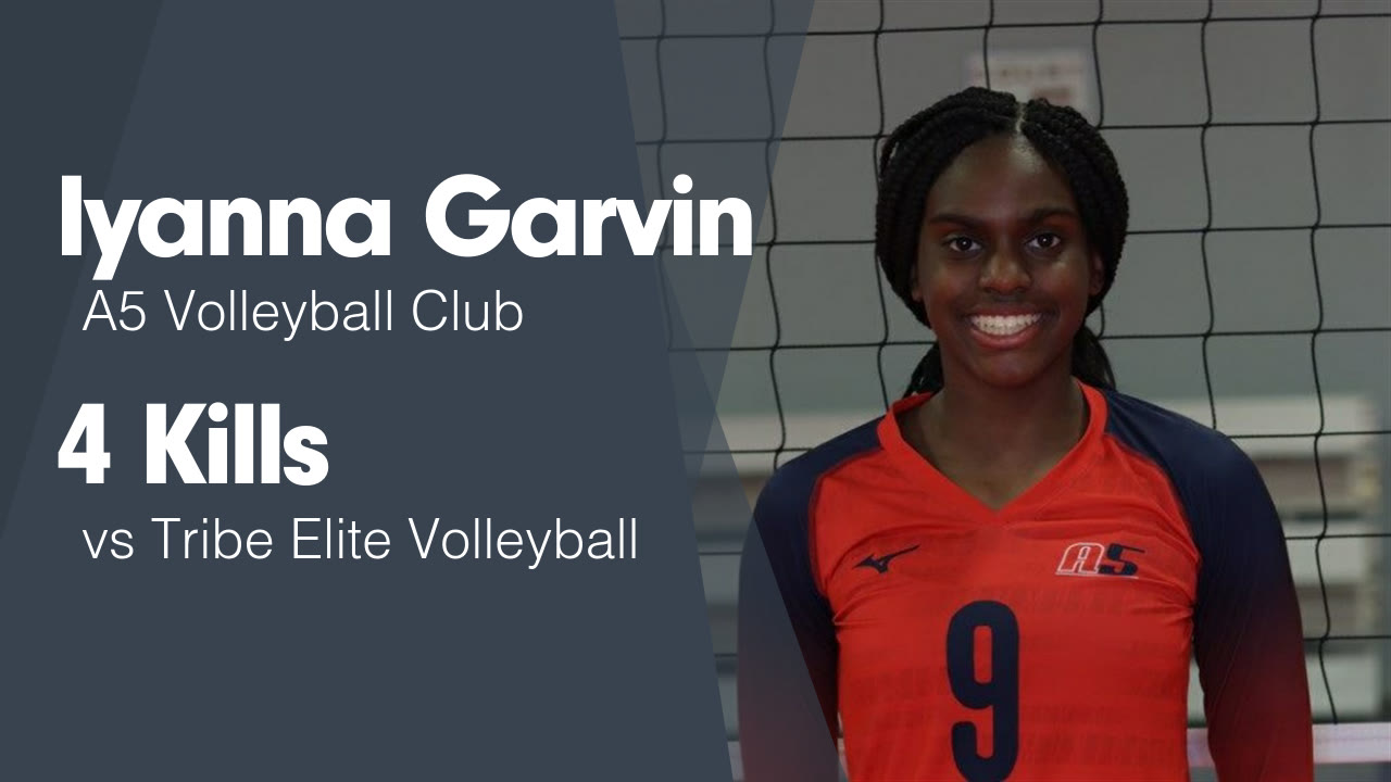 4 Kills vs Tribe Elite Volleyball - Iyanna Garvin highlights - Hudl