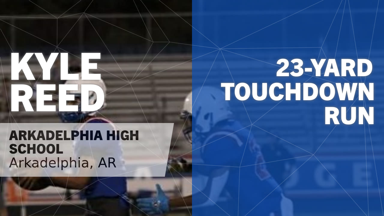 23-yard Touchdown Run vs Malvern - kyle reed highlights - Hudl