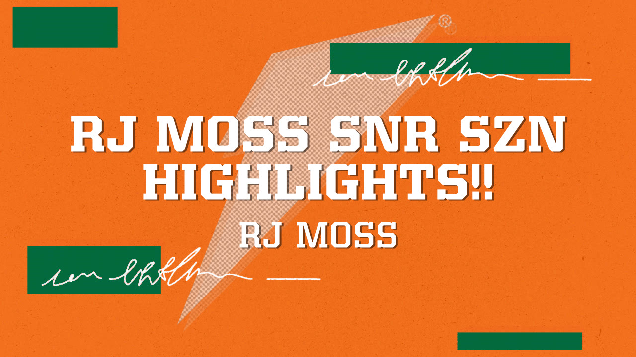 RJ Moss SNR SZN Highlights!! - RJ Moss highlights - Hudl