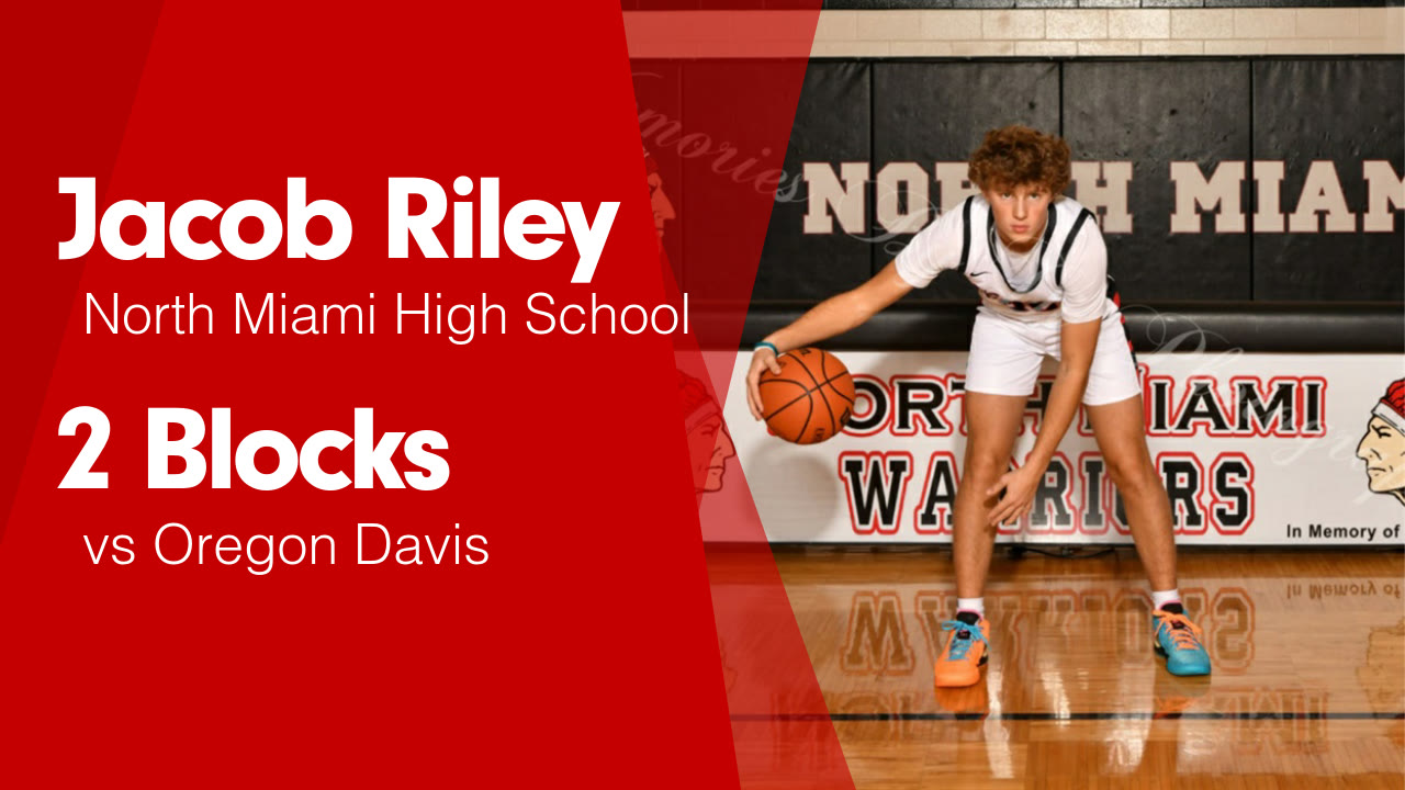 2 Blocks vs Oregon Davis - Jacob Riley highlights - Hudl