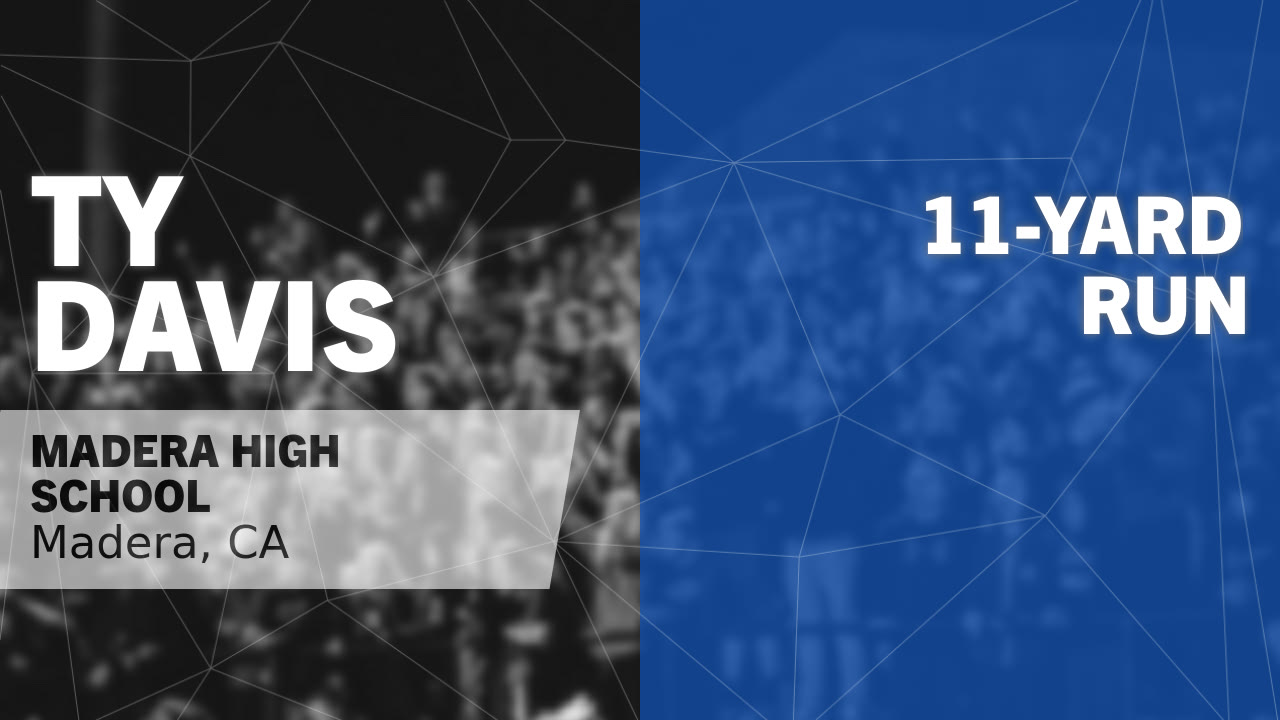 11-yard Run vs El Diamante - Ty Davis highlights - Hudl