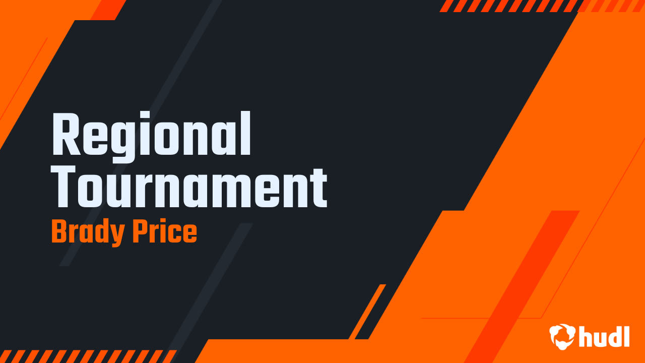 Regional Tournament - Brady Price highlights - Hudl