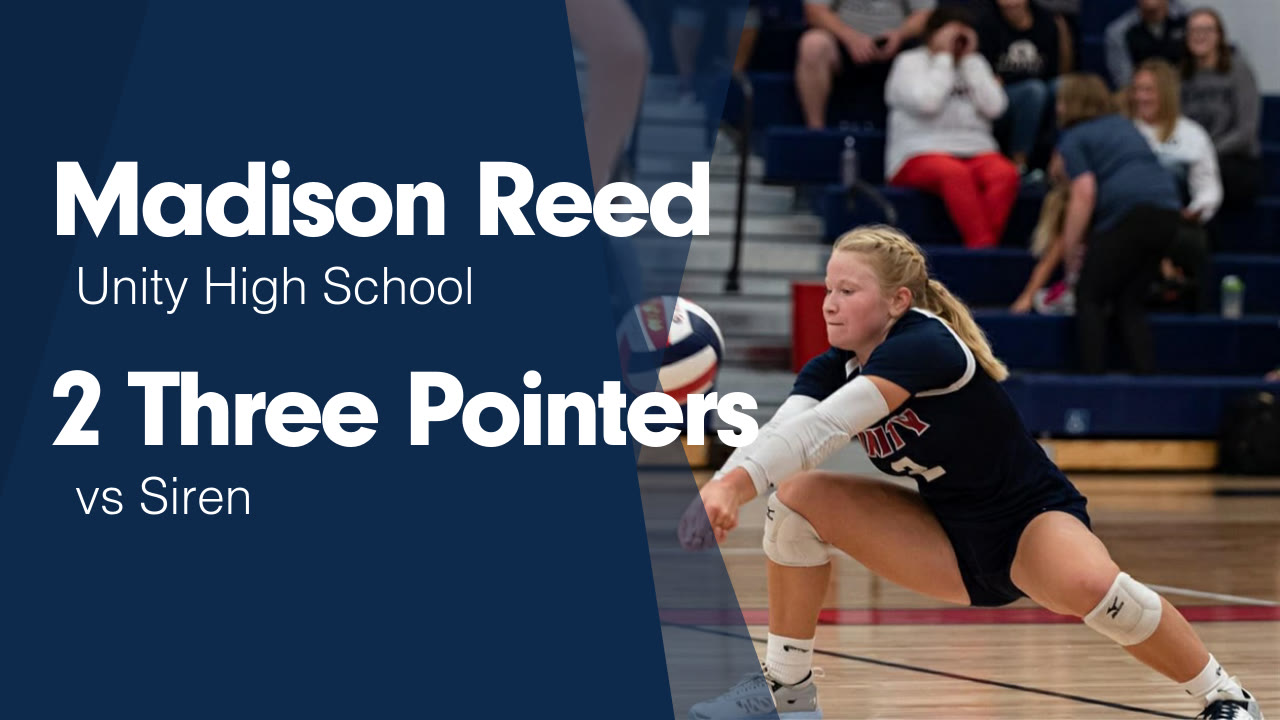 2 Three Pointers vs Siren - Madison Reed highlights - Hudl