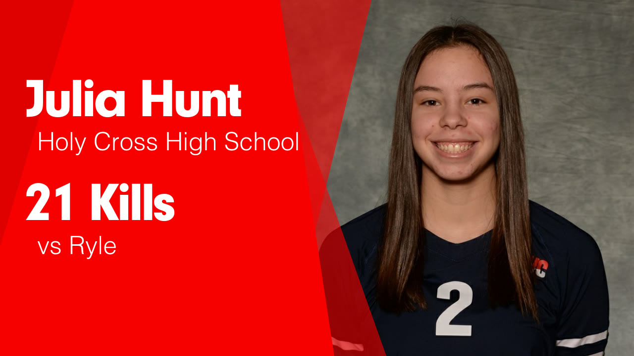 21 Kills vs Ryle - Julia Hunt highlights - Hudl