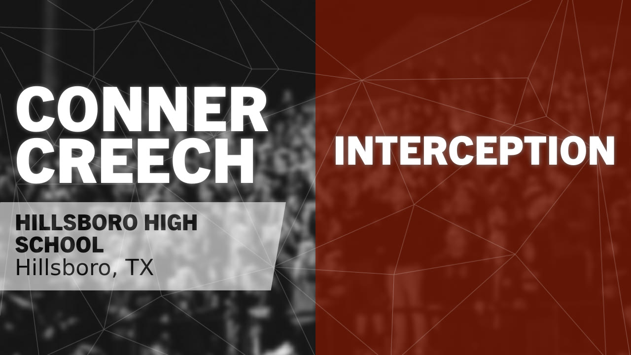 Interception vs Robinson - Conner Creech highlights - Hudl