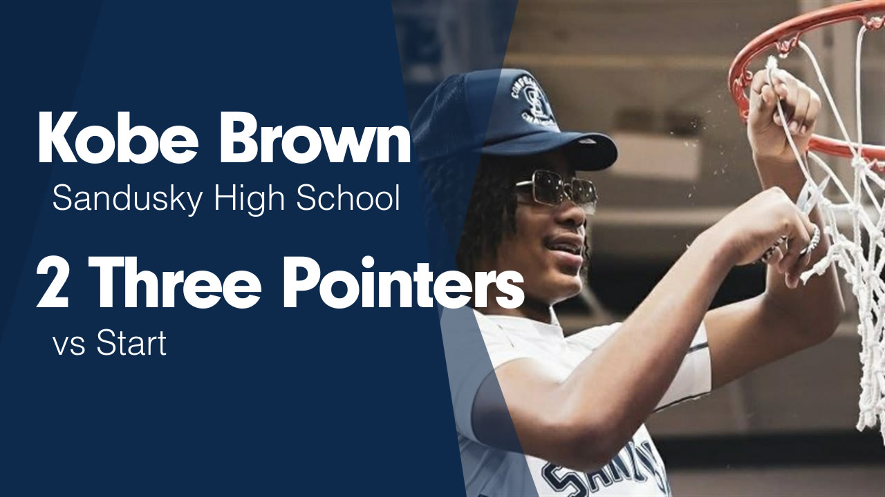 2 Three Pointers vs Start - Kobe Brown highlights - Hudl