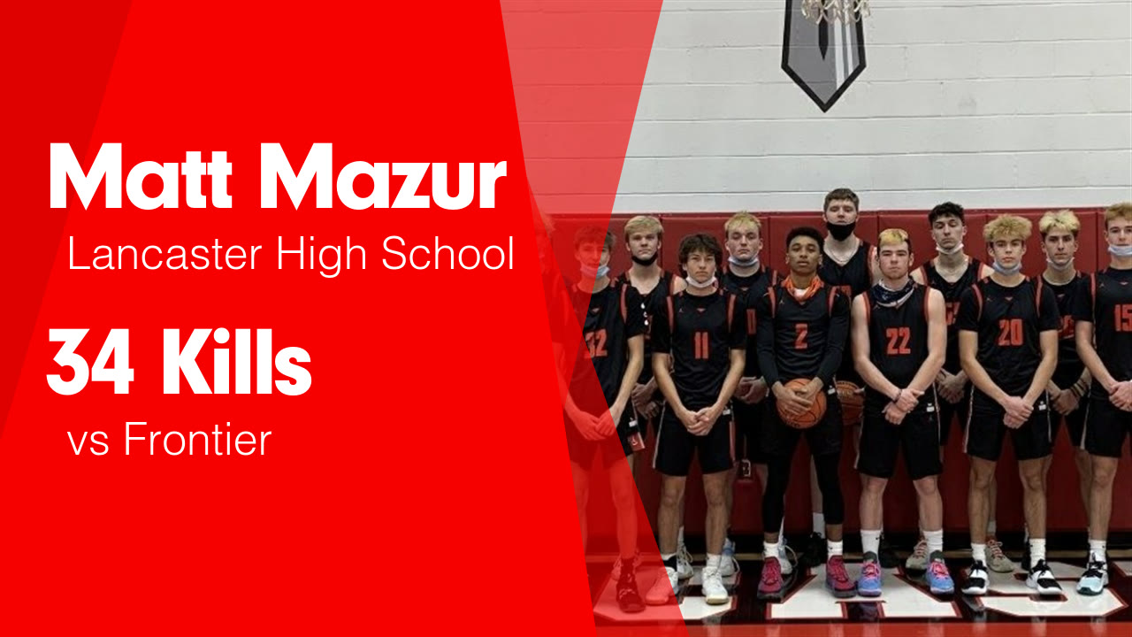 34 Kills vs Frontier - Matt Mazur highlights - Hudl