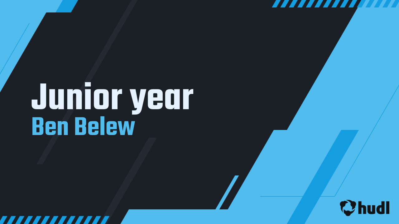 Junior year - Ben Belew highlights - Hudl