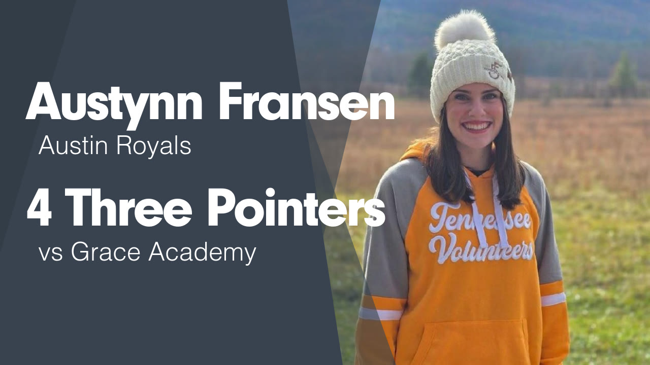 4 Three Pointers vs Grace Academy - Austynn Fransen highlights - Hudl