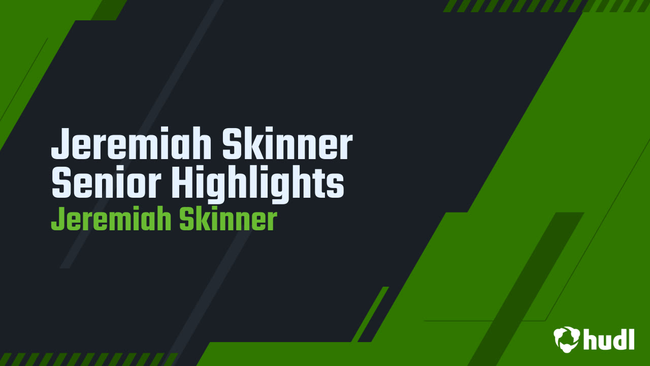 Jeremiah Skinner Senior Highlights - Jeremiah Skinner highlights - Hudl