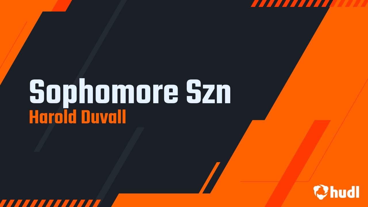 Sophomore Szn - Harold Duvall highlights - Hudl