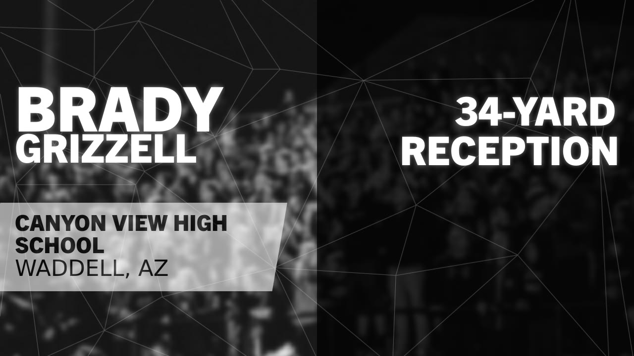 34-yard Reception vs Agua Fria - Brady Grizzell highlights - Hudl