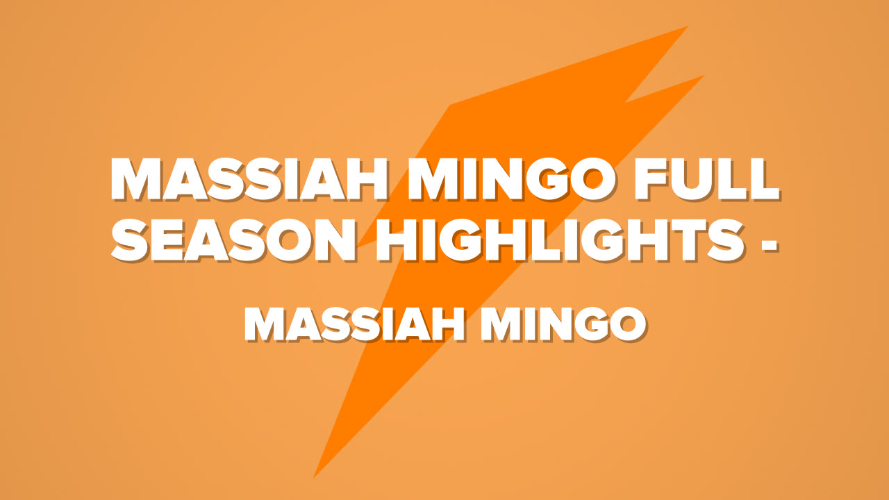 Massiah Mingo Full Season Highlights - - Massiah Mingo highlights - Hudl
