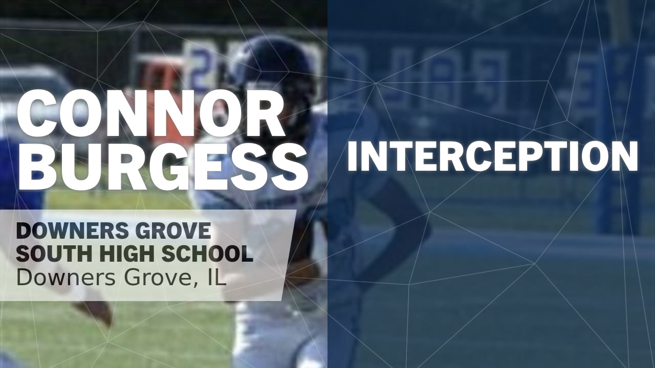 Interception vs Addison Trail - Connor Burgess highlights - Hudl