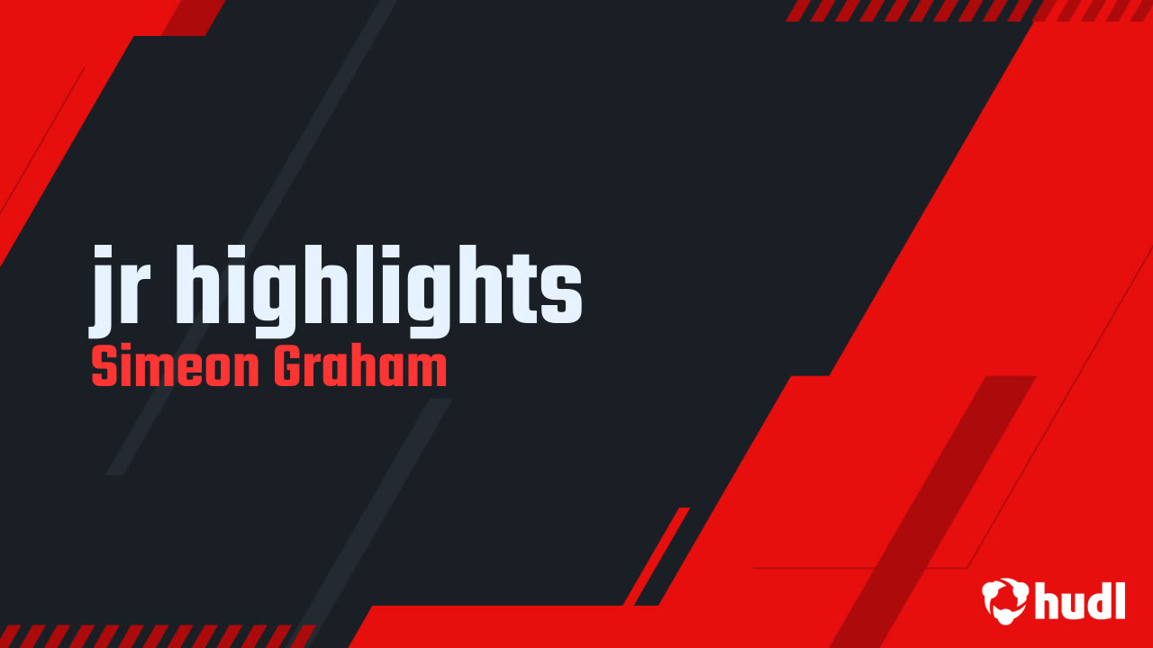 jr highlights - Coach Graham highlights - Hudl