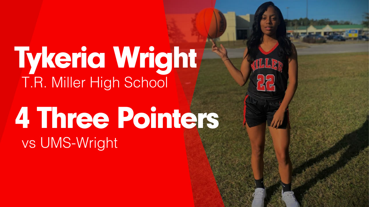 4 Three Pointers vs UMS-Wright - Tykeria Wright highlights - Hudl