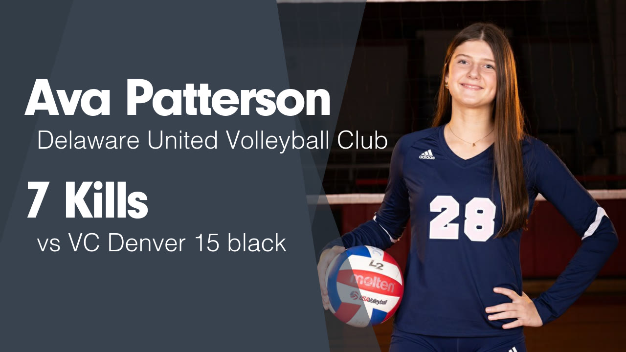 7 Kills vs VC Denver 15 black - Ava Patterson highlights - Hudl