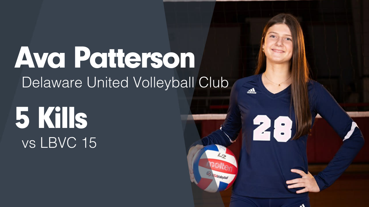5 Kills vs LBVC 15 - Ava Patterson highlights - Hudl