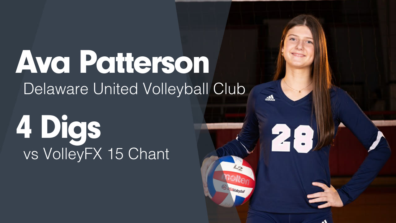 4 Digs vs VolleyFX 15 Chant - Ava Patterson highlights - Hudl